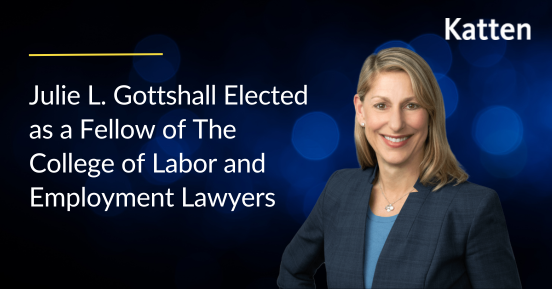 Julie L. Gottshall Elected as a Fellow of The College of Labor and ...