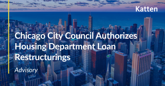 Chicago City Council Authorizes Housing Department Loan Restructurings ...